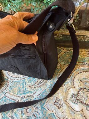 Kipling | Bags | Kipling Belammie Crossbody Shoulder Bag Black Nylon ...